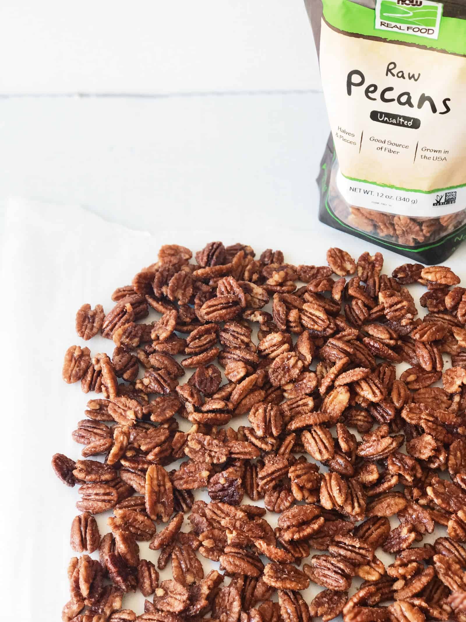 Maple Spiced Pecans - Erin's Inside Job